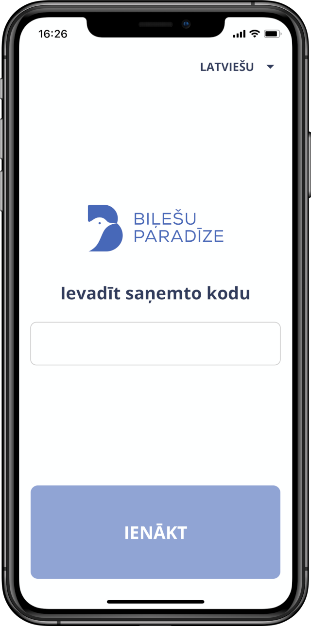 Biļešu kontroles aplikācija