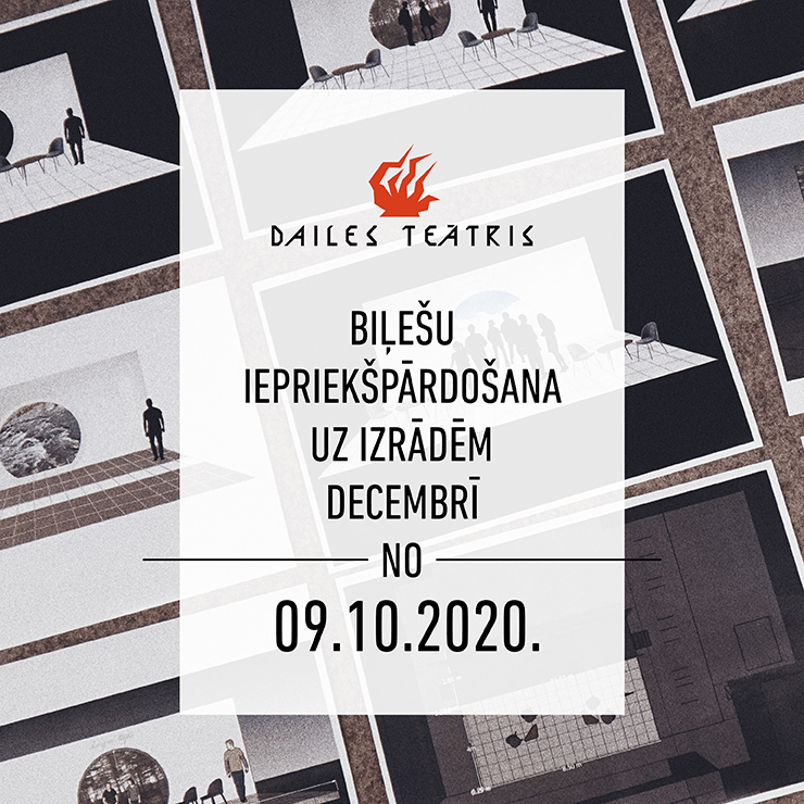 Dailes teātris decembra repertuārs