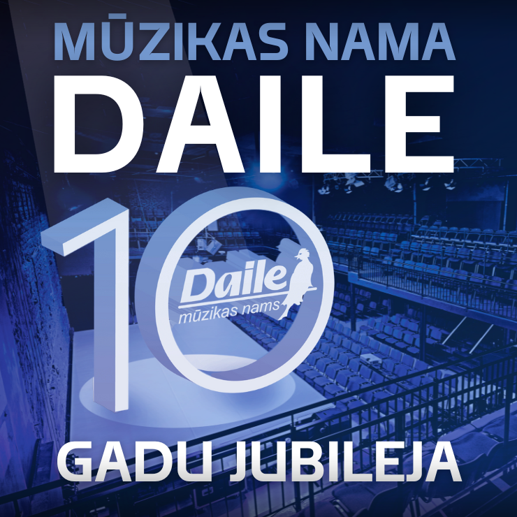 Mūzikas nama DAILE 10 gadu jubileja