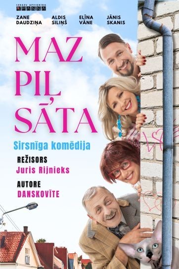 “Mazpiļsāta” sirsnīga komēdija - biļetes Biļešu Paradīzē