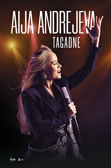 Aija Andrejeva | Tagadne | 20 gadi uz skatuves - biļetes Biļešu Paradīzē