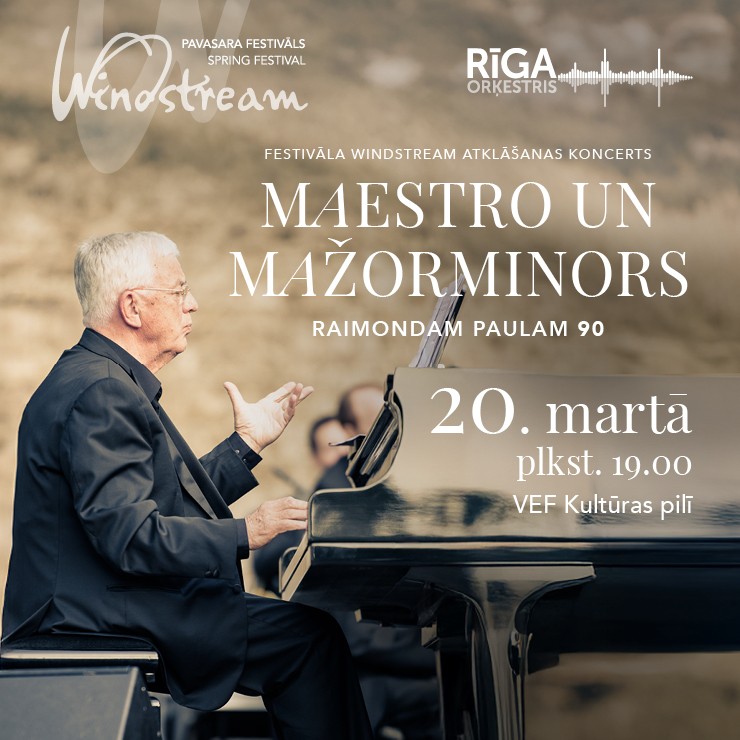 Biļetes uz MAESTRO UN MAŽORMINORS | Ilona Bagele, Paula Saija, Raimonds ...